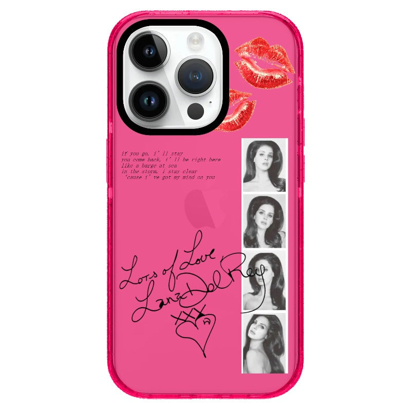 Lana Del Rey Signature and Photobooth Phone Case_14Pro Ultra-Impact Ca ...